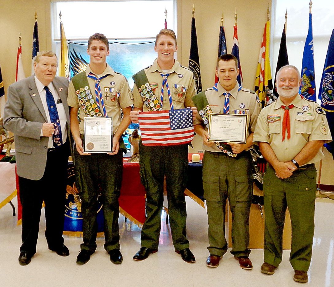 Three USC scouts achieve rank of Eagle Scout - The Almanac